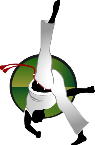 Capoeira Royalty Free Vector Image - VectorStock