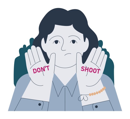 Gun control set second amendment ban weapon Vector Image