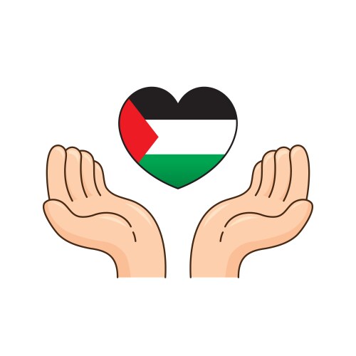 Save palestine Royalty Free Vector Image - VectorStock