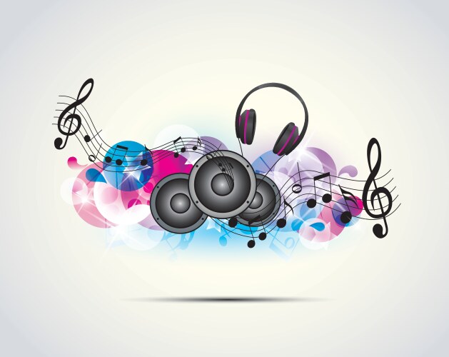 Music background Royalty Free Vector Image - VectorStock