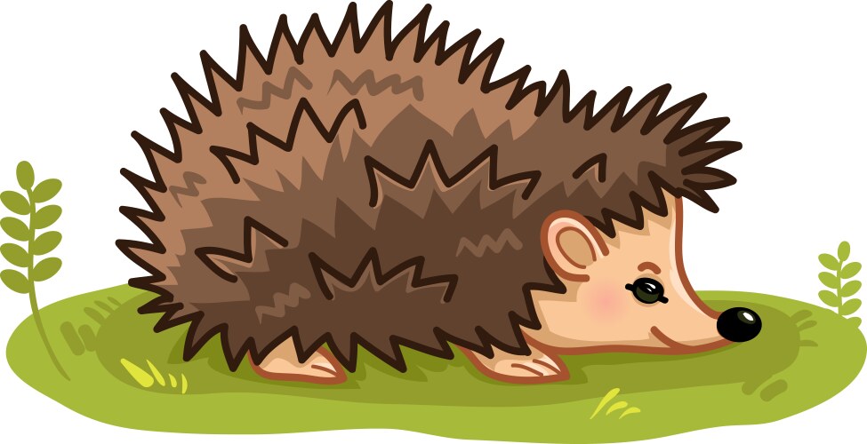 Hedgehog Clipart Vector Images (over 1,100)
