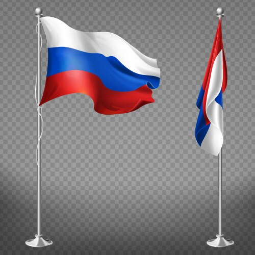 Russian Tricolor Flag – Royalty-Free Vector | VectorStock