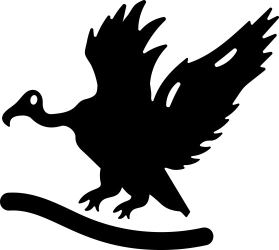 Raptor bird Royalty Free Vector Image - VectorStock