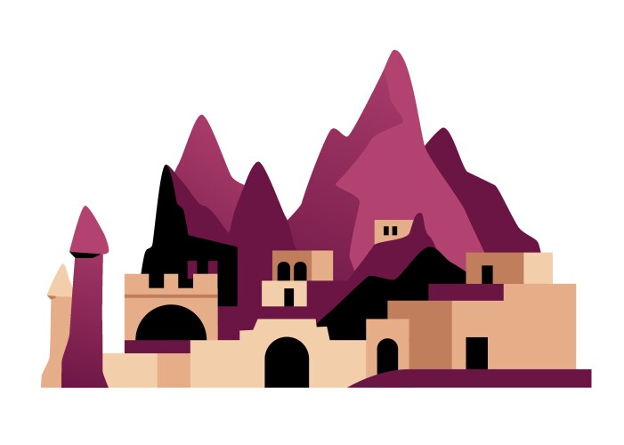 Cappadocia Vector Images & Graphics for Commercial Use | VectorStock