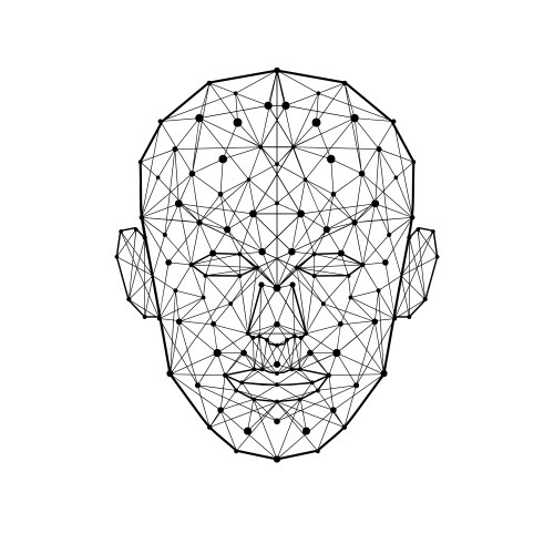 Low Poly Human Face Vector Images (over 630)