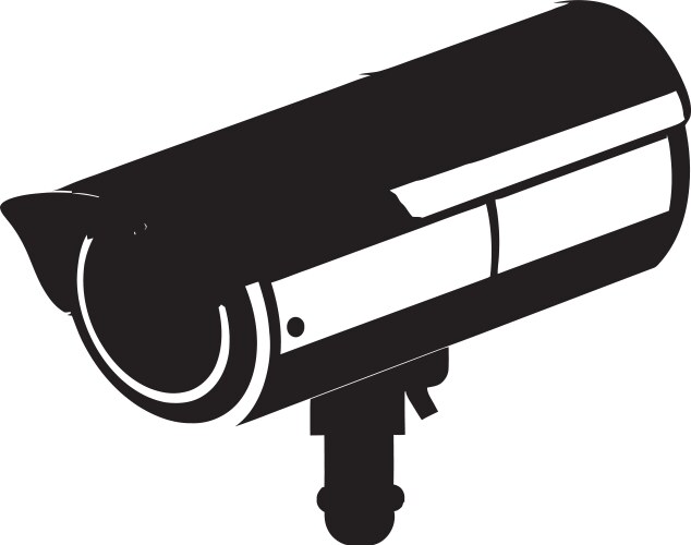Eyesentry security camera emblematic logo Vector Image