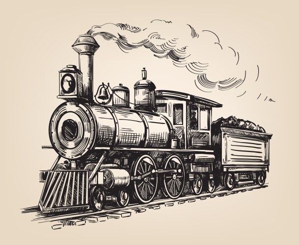 Steam Locomotive Vector Images (over 7,000)