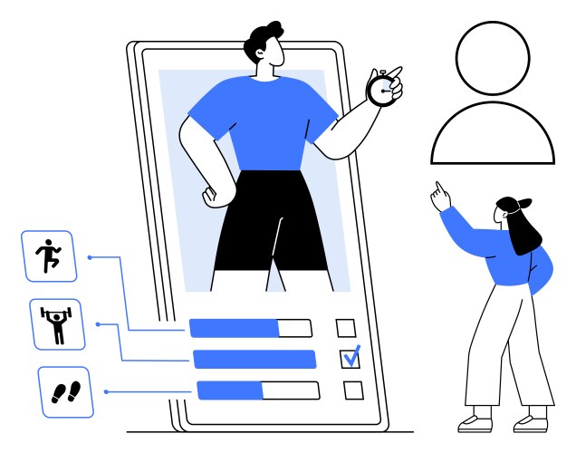 Fitness Progress Chart Vector Images (over 450)