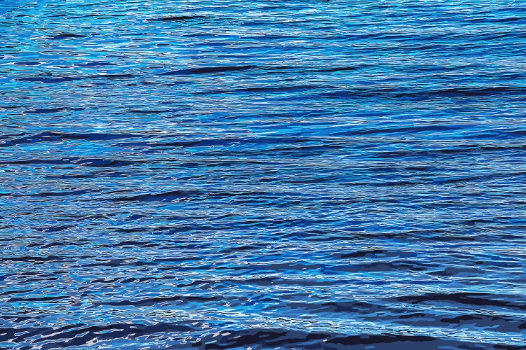 Water ripple texture background Royalty Free Vector Image