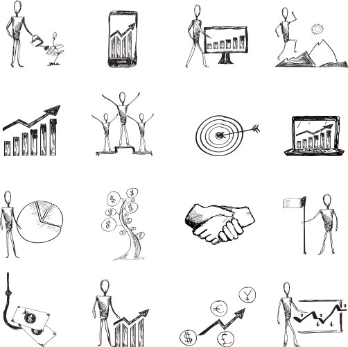 Reproduction process human infographic Royalty Free Vector