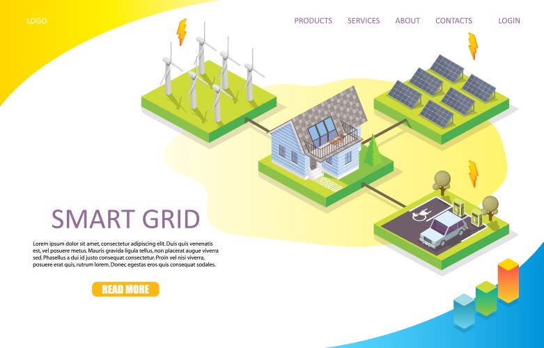 Smart Grid Vector Images (over 8,400)