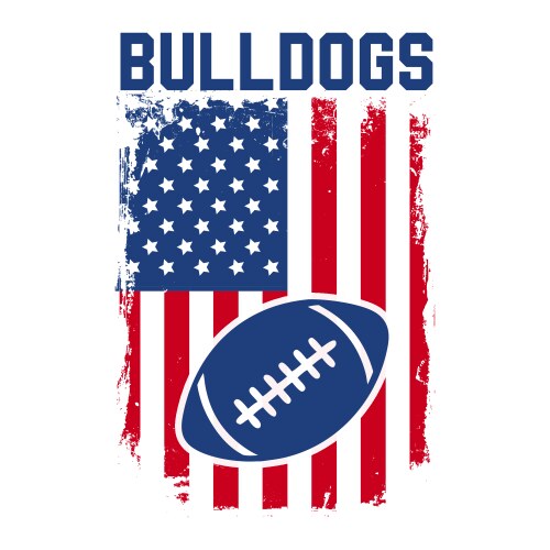 Bulldogs Royalty Free Vector Image - VectorStock