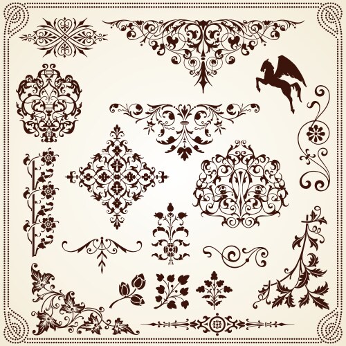 Floral Calligraphy Vector Images (over 68,000)