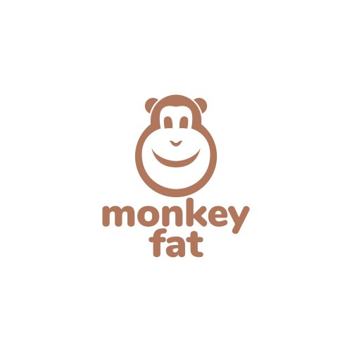 Cute Fat Monkey Cartoon Vector Images (over 140)