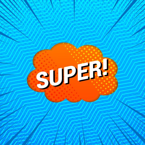 Comic blast wave Royalty Free Vector Image - VectorStock