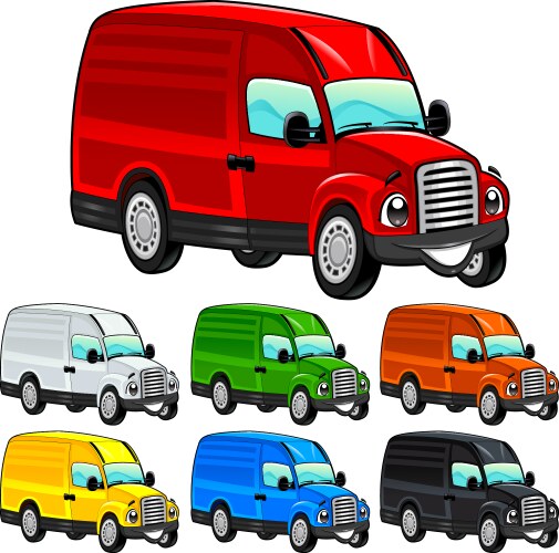 Van Cartoon Vector Images (over 17,000)