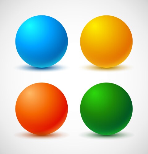 Yellow ball Royalty Free Vector Image - VectorStock