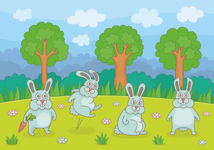 Funny Rabbits Vector Images (over 68,000)