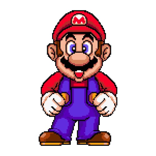 Super Mario Pixel Art Royalty Free Vector Image