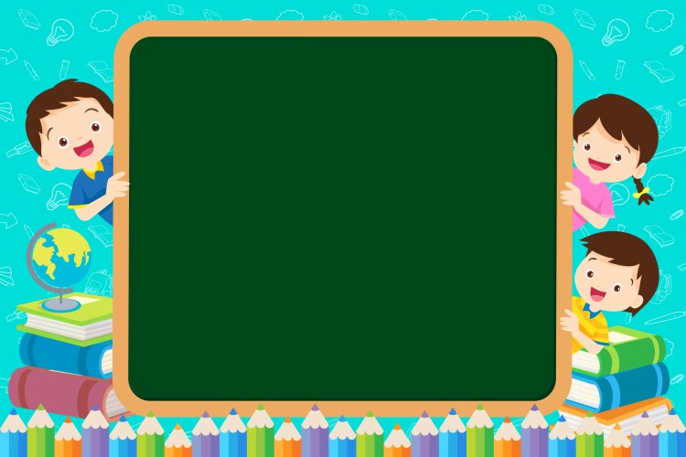 Teacher Pupils Border Vector Images (over 270)