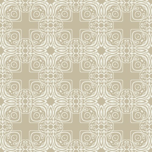 Seamless vintage wallpaper pattern Royalty Free Vector Image