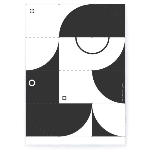 Abstract Data Visualization Template Visualizing Vector Image