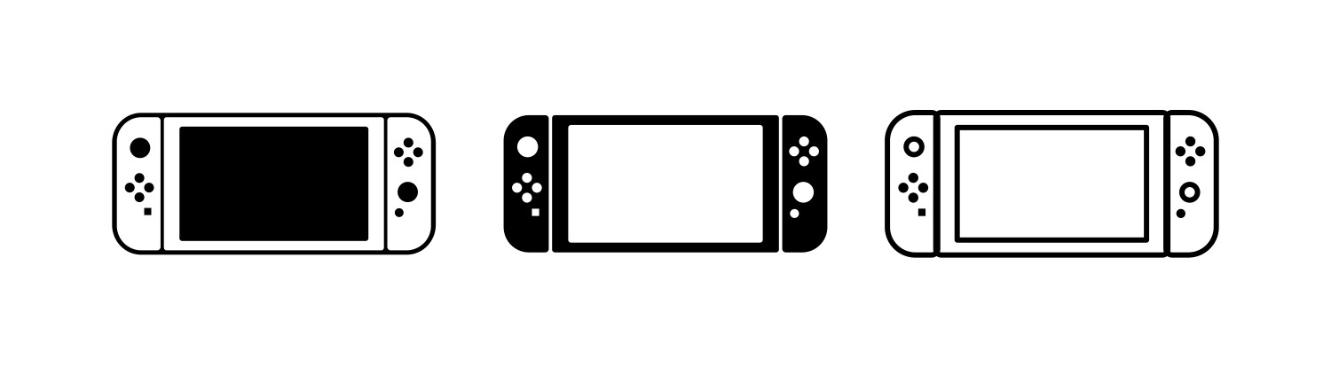 Nintendo Switch Vector Images (over 170)