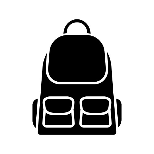Backpack Black and White Vector Images (over 41,000)