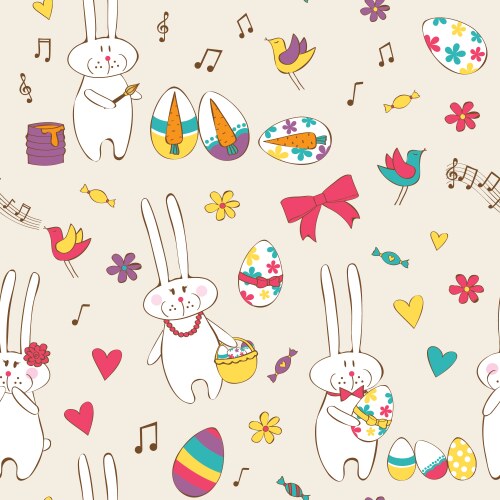 Marine life seamless Royalty Free Vector Image