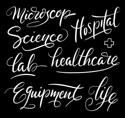 Science Calligraphy Vector Images (over 3,100)