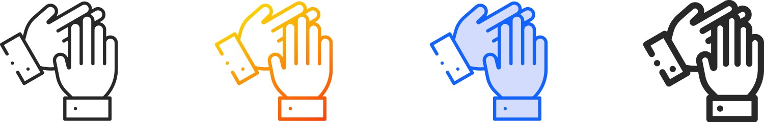 High Five Emoji Vector Images (over 150)