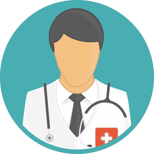 Medical doctor icon Royalty Free Vector Image - VectorStock