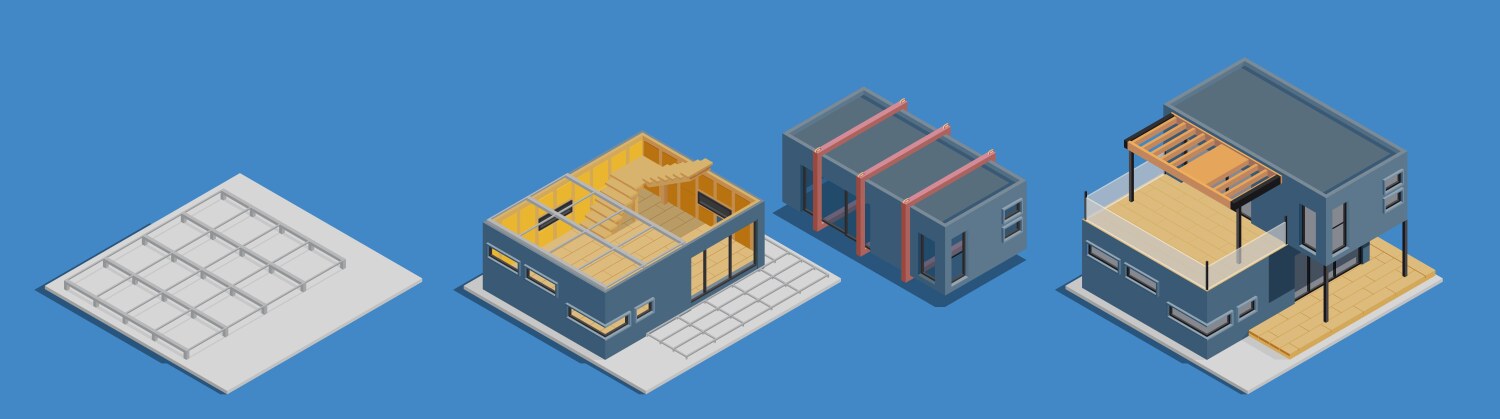 Modular Construction Vector Images (over 3,300)