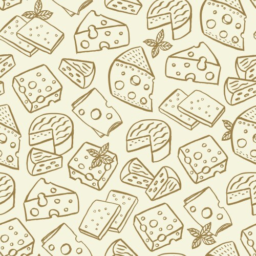 Creative seamless pattern Royalty Free Vector Image