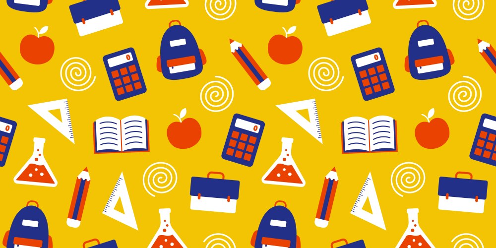 School Pattern Vector Images (over 75,000)