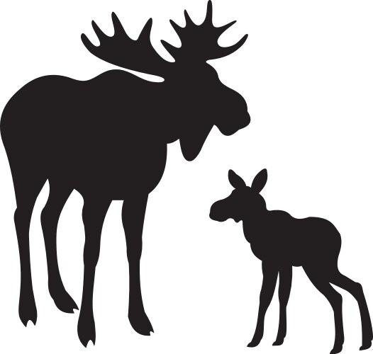Elk Outline Vector Images (over 4,200)