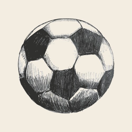 Soccer Ball Outline Drawing Vector Images (over 2,900)