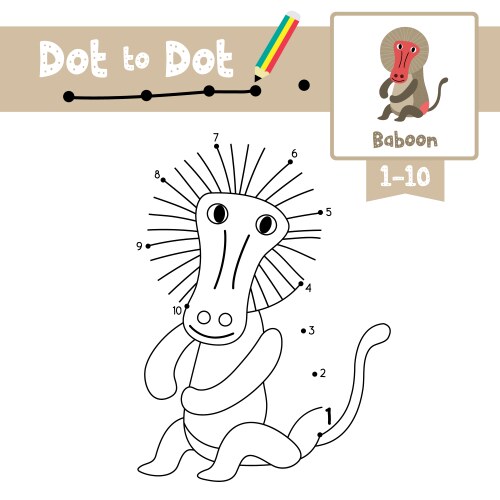 Monkey Dot to Vector Images (over 290)