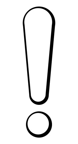 Exclamation Mark Transparent Vector Images (over 780)