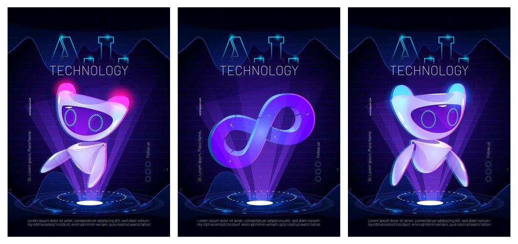 Robot Poster Vector Images (over 7,500)