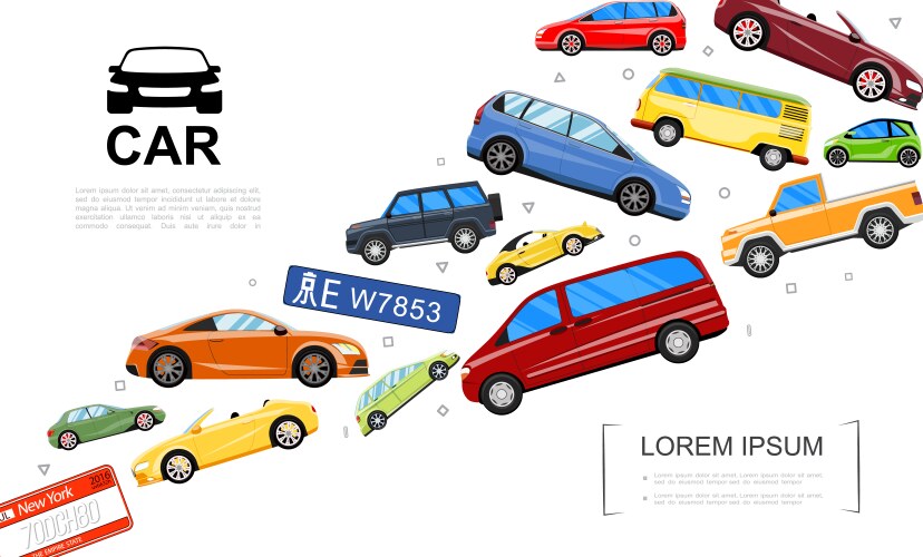 Car dashboard gauges template Royalty Free Vector Image