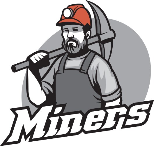 Coal miner Royalty Free Vector Image - VectorStock