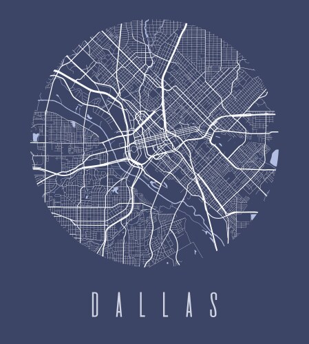 Dallas Map Vector Images (over 560)