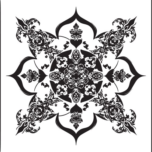 Persian pattern seamless persian pattern Vector Image