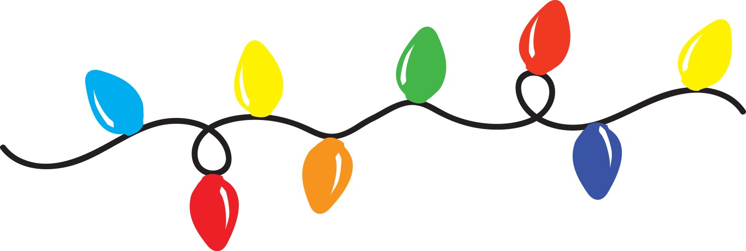 Christmas Lights Cartoon Clip Art Free Christmas Lights Clipart Images