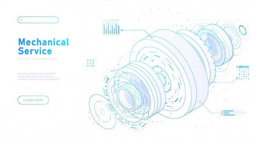 Mechanical Engineering Banner Vector Images (over 11,000)