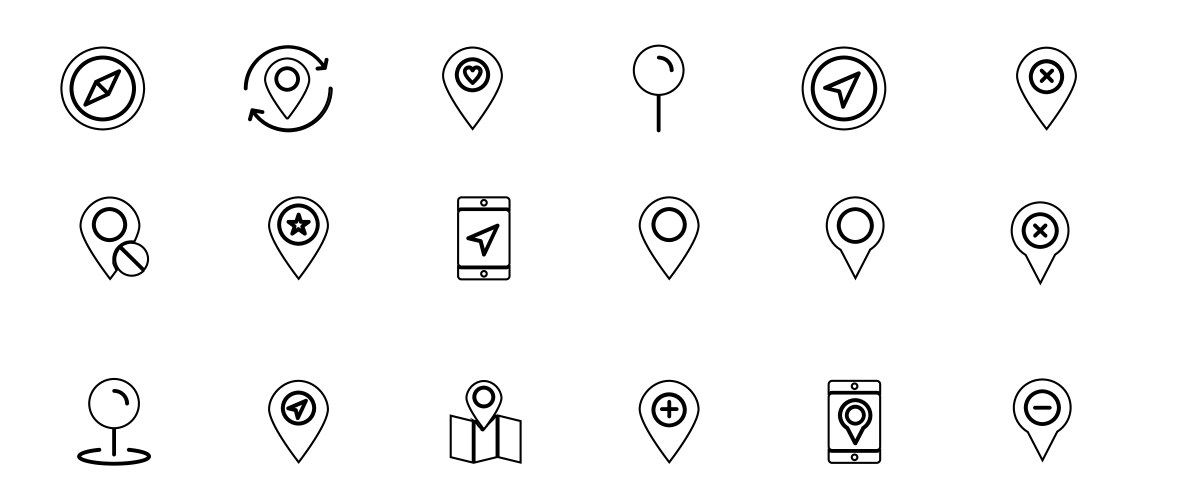Location Symbol Vector Images (over 340,000)