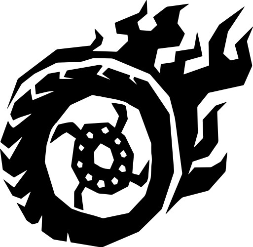 Car Fire Flame Wheel Vector Images (over 2,000)