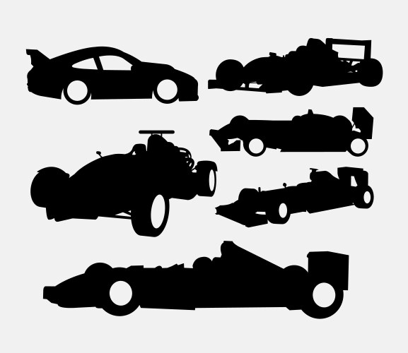 Race Car Silhouette Vector Images (over 31,000)