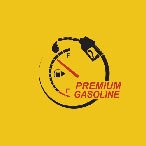 Gas station poster Royalty Free Vector Image - VectorStock